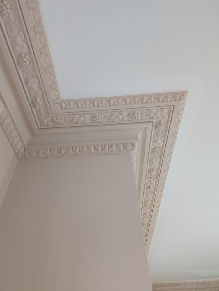 Enriched Vine with Egg and Dart Coving for Stately Home. Hodkin & Jones ...