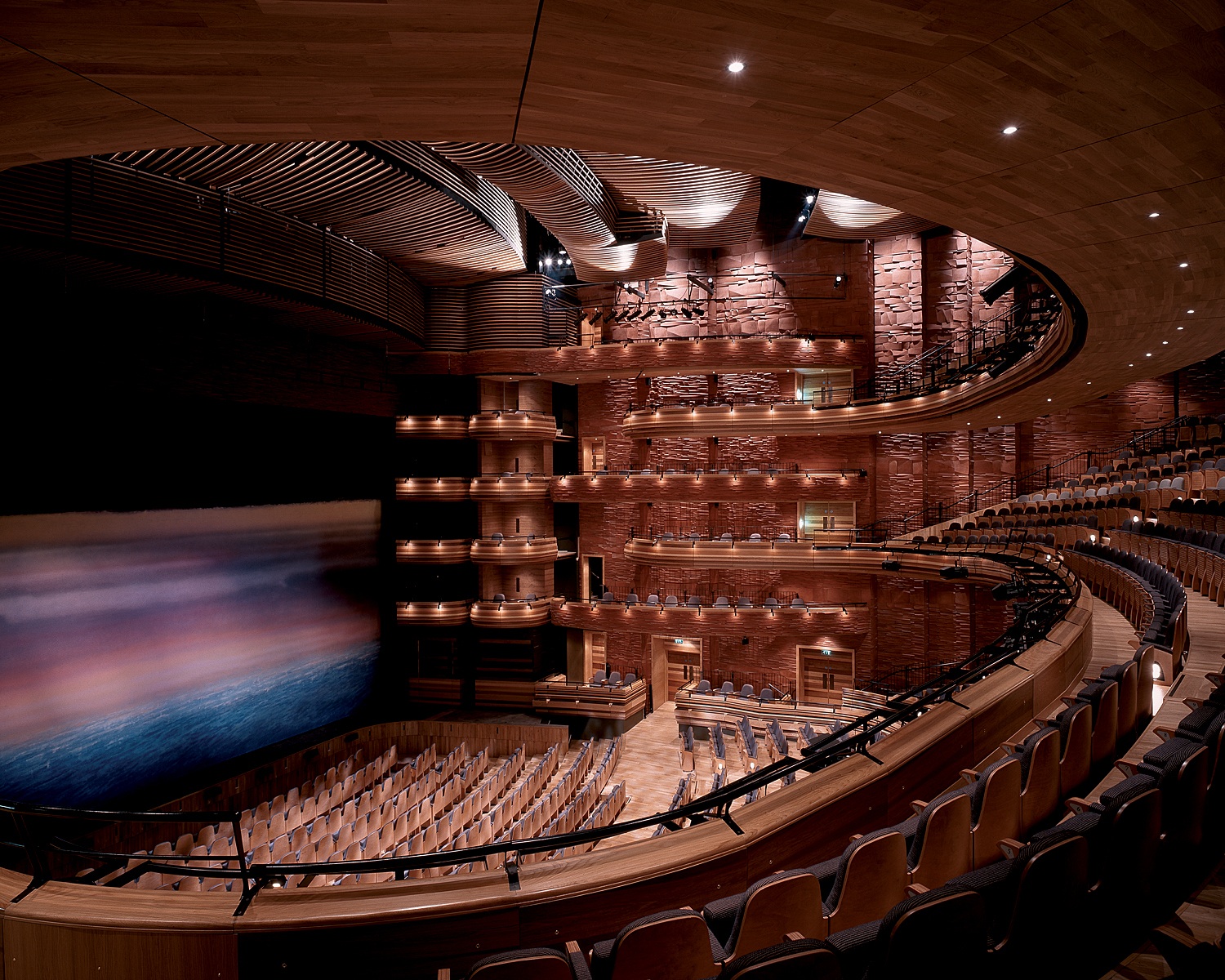 Millennium Cardiff Theatre. Hodkin & Jones | Fibrous Plaster | Plaster ...